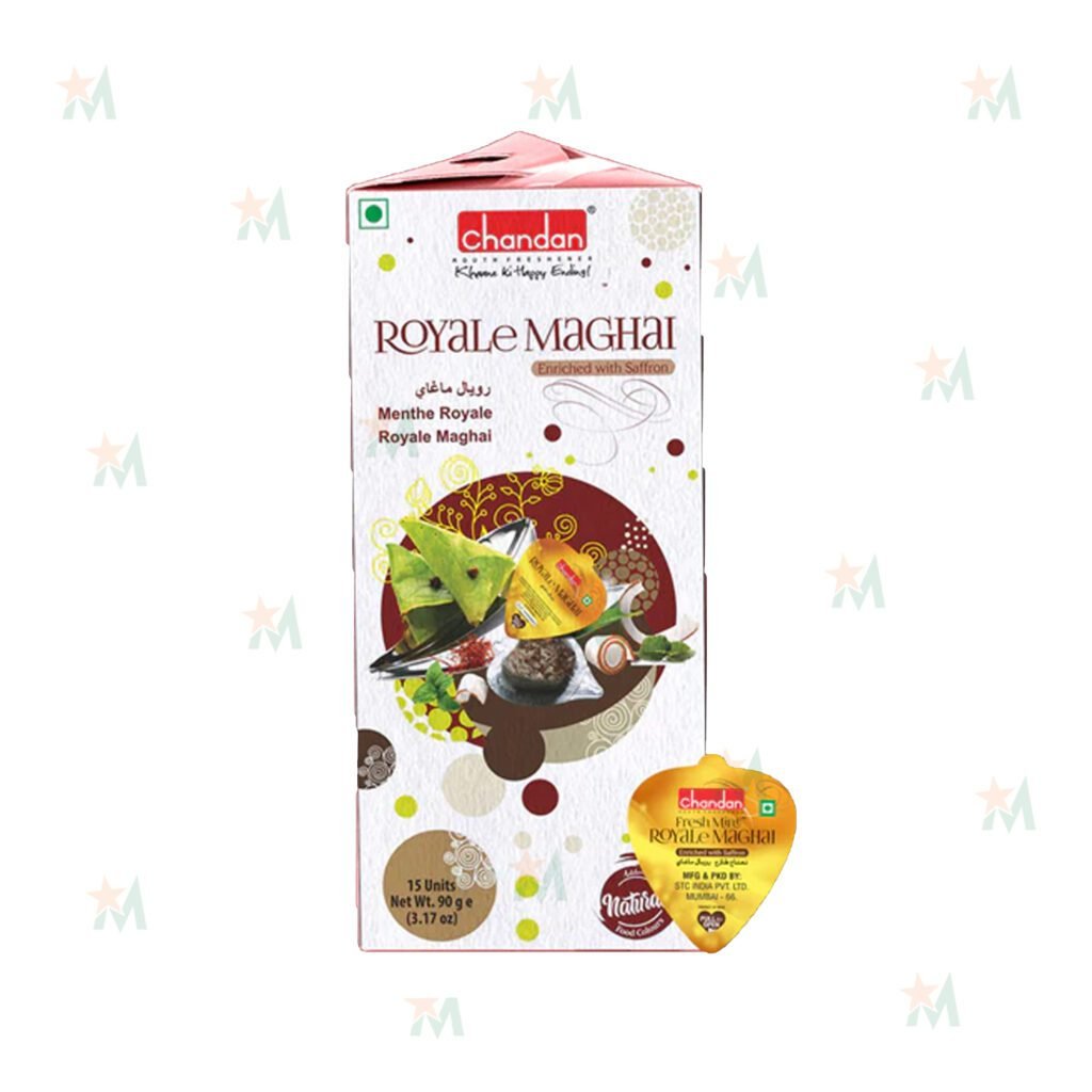 Chandan Mukhwas Royal Maghai Pan Tower 90GM - Star Mart