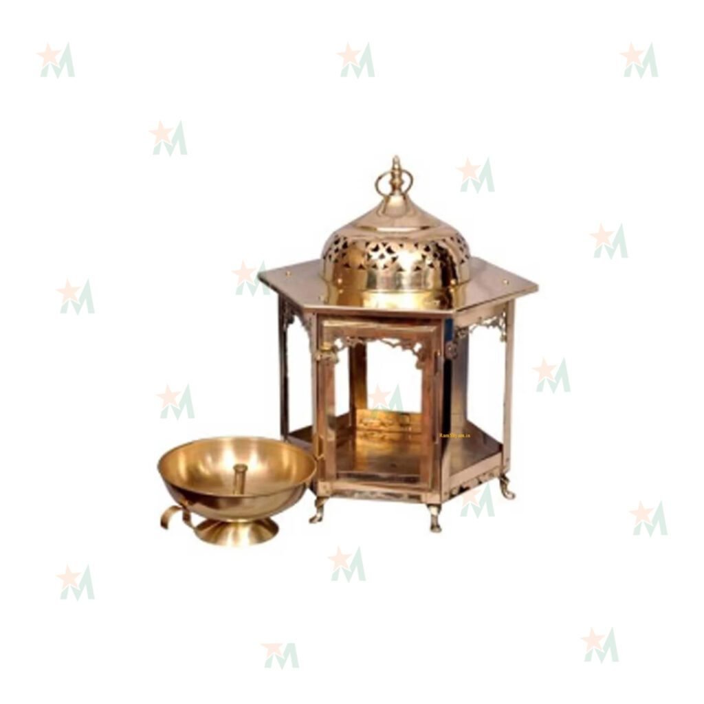 Buy Brass Jyot With Cover - Star Mart