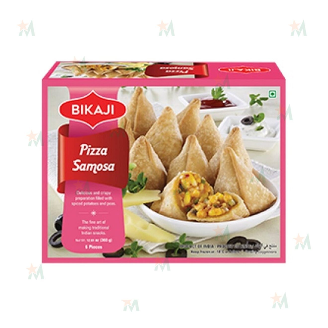 Bikaji Pizza Cocktail Samosa 360 GM - Star Mart